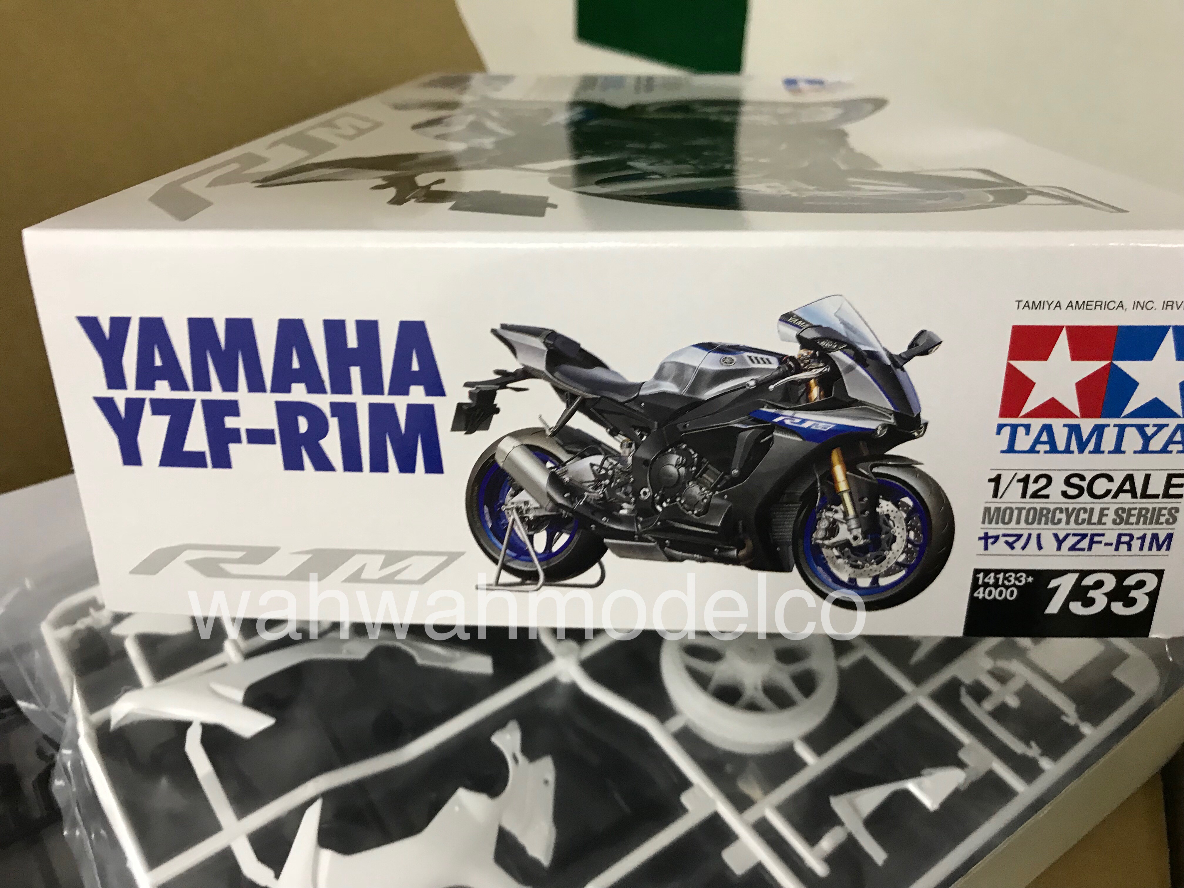 Tamiya 14133 1/12 Scale Model Super Bike Motorcycle Kit Yamaha YZF-R1 M R1M