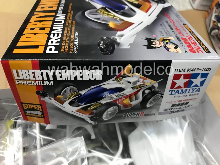 Tamiya 95427 1/32 Mini 4WD JR LIBERTY EMPEROR PREMIUM Super II Chassis Kit