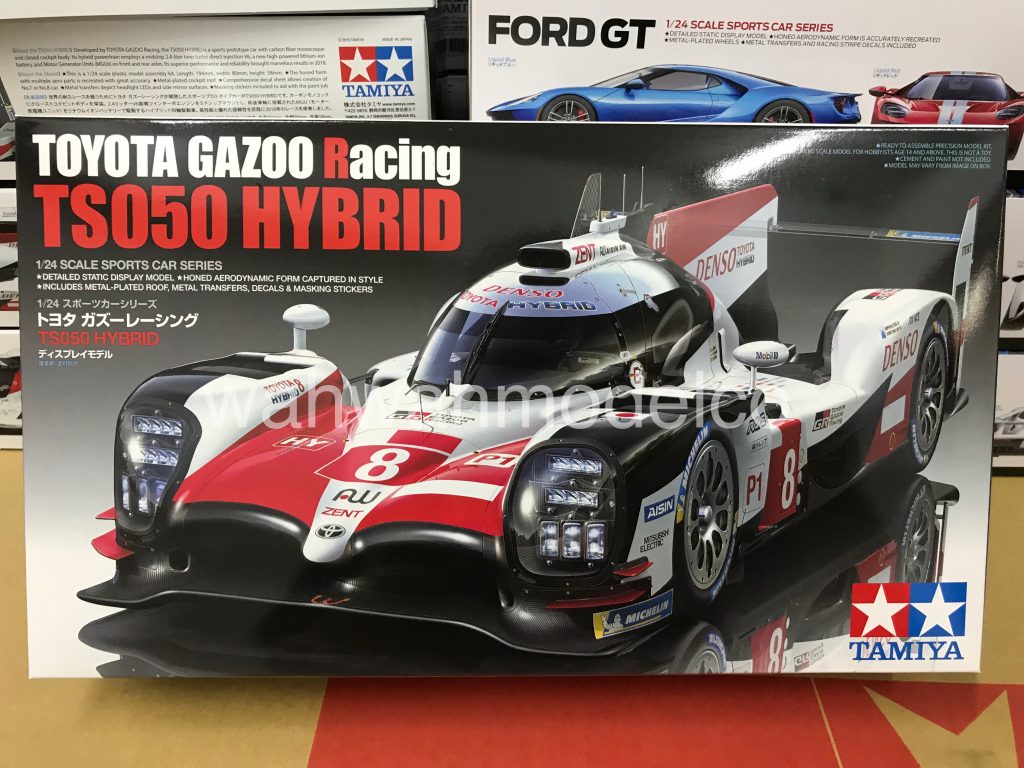 Tamiya 24349 1/24 TOYOTA GAZOO RACING TS050 Hybrid Car Model Kit