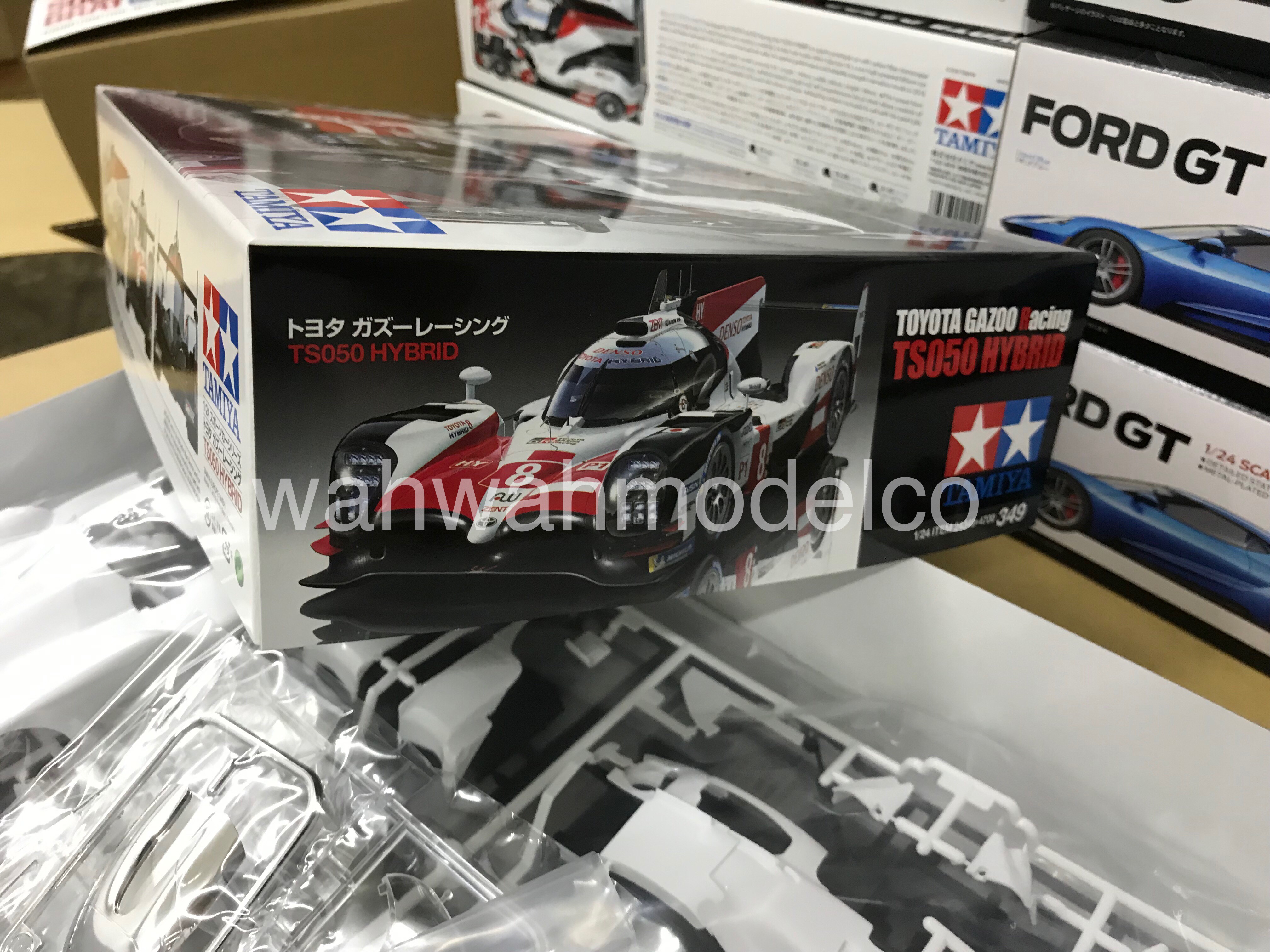 Tamiya 24349 1/24 TOYOTA GAZOO RACING TS050 Hybrid Car Model Kit