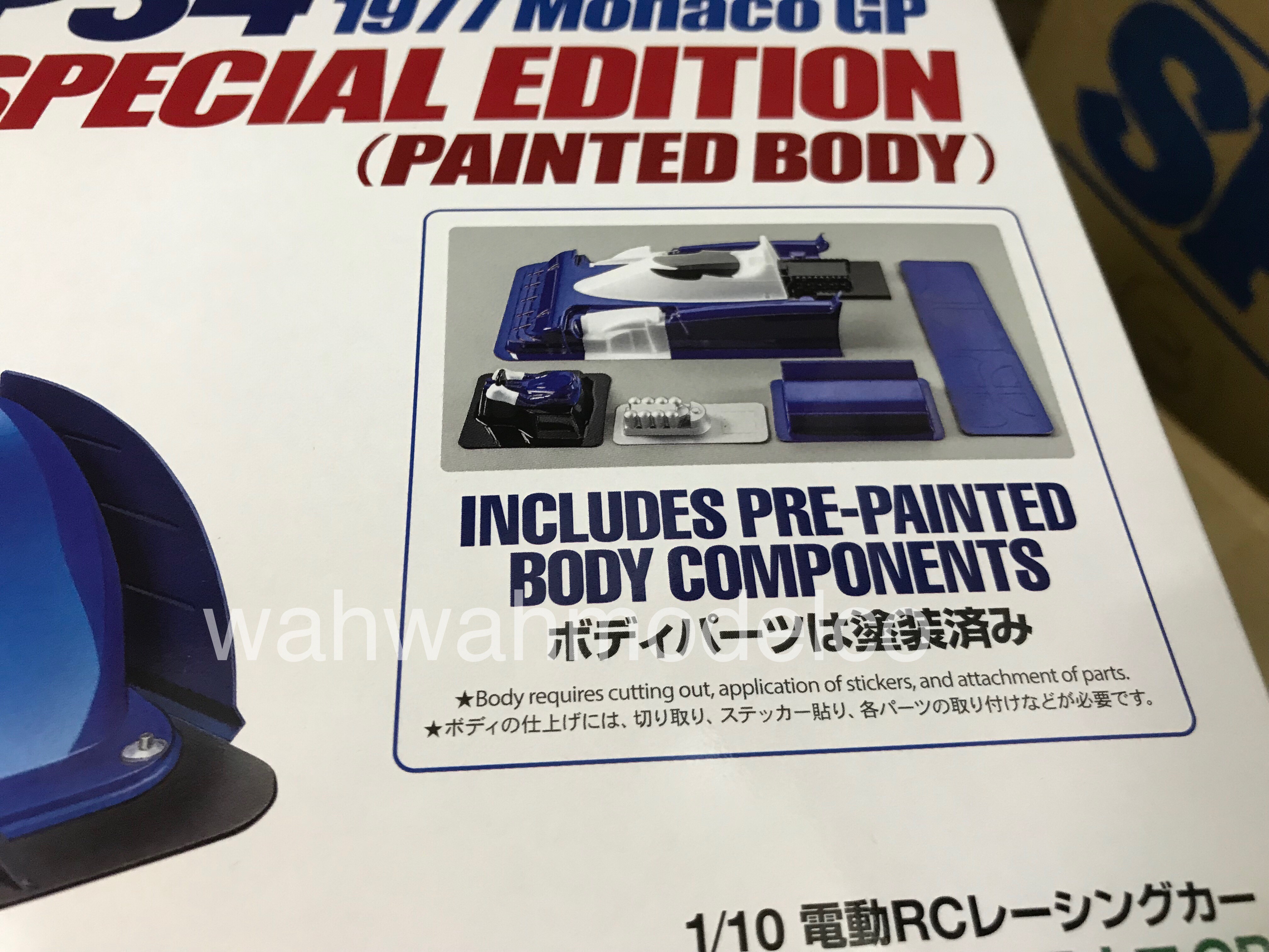 Tamiya 47392 1:10 F103 Tyrrell P34 Six Wheeler 1977 Monaco GP RC Cars Kit