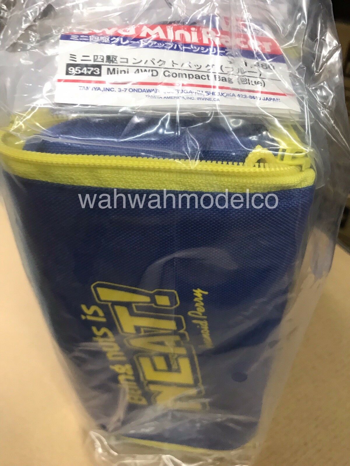 Tamiya 95473 1/32 Mini 4WD JR MINI 4WD COMPACT BAG Blue