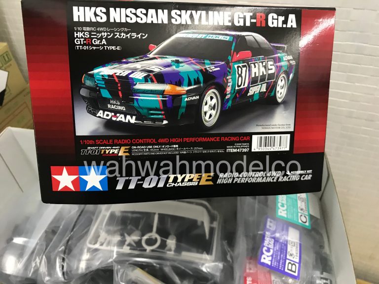 Tamiya 47397 1:10 4WD HKS Skyline GT-R Gr.A (TT-01E)