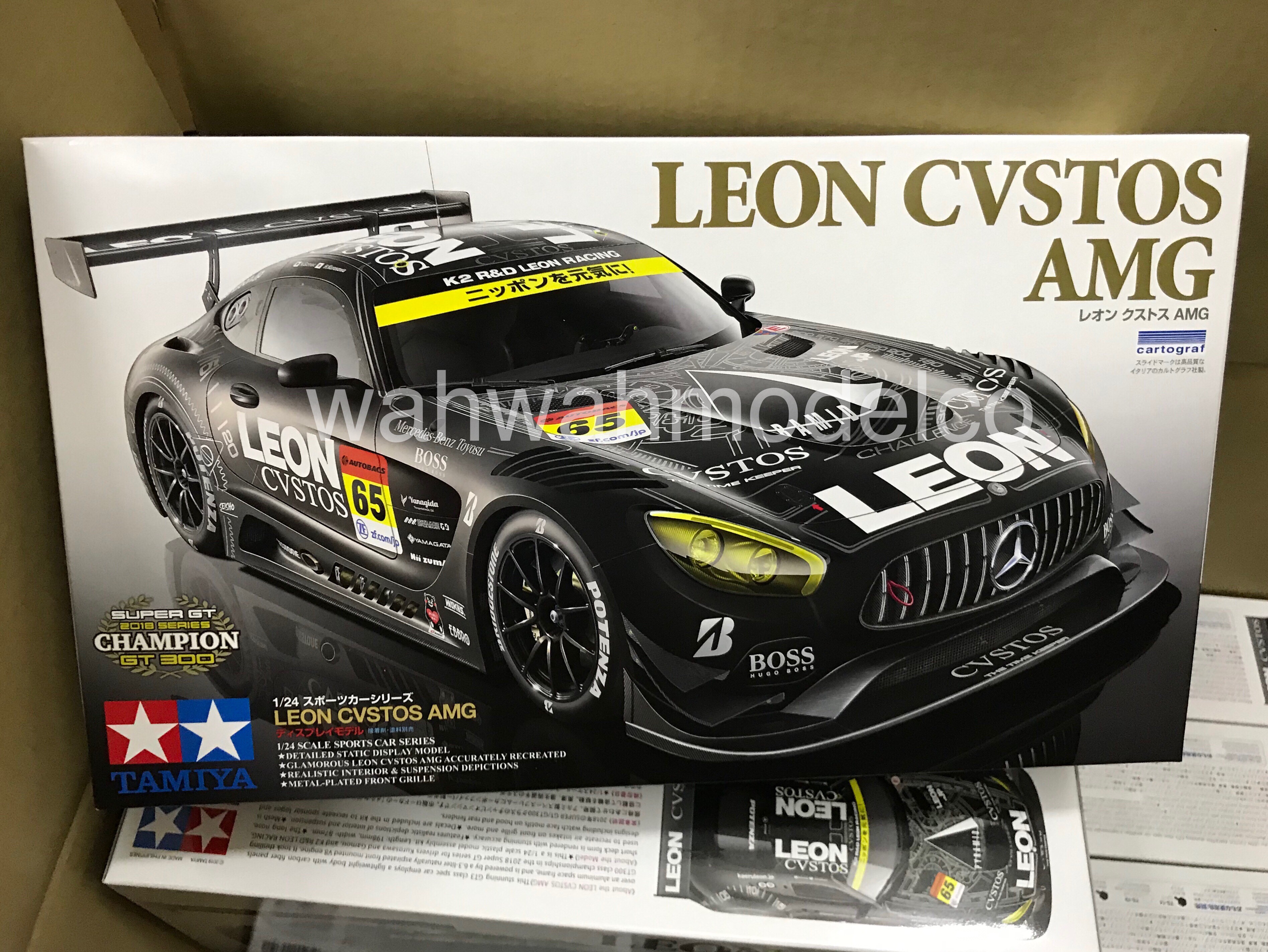 Tamiya 24350 1/24 Scale Model Car Kit Leon Cvstos Mercedes-Benz