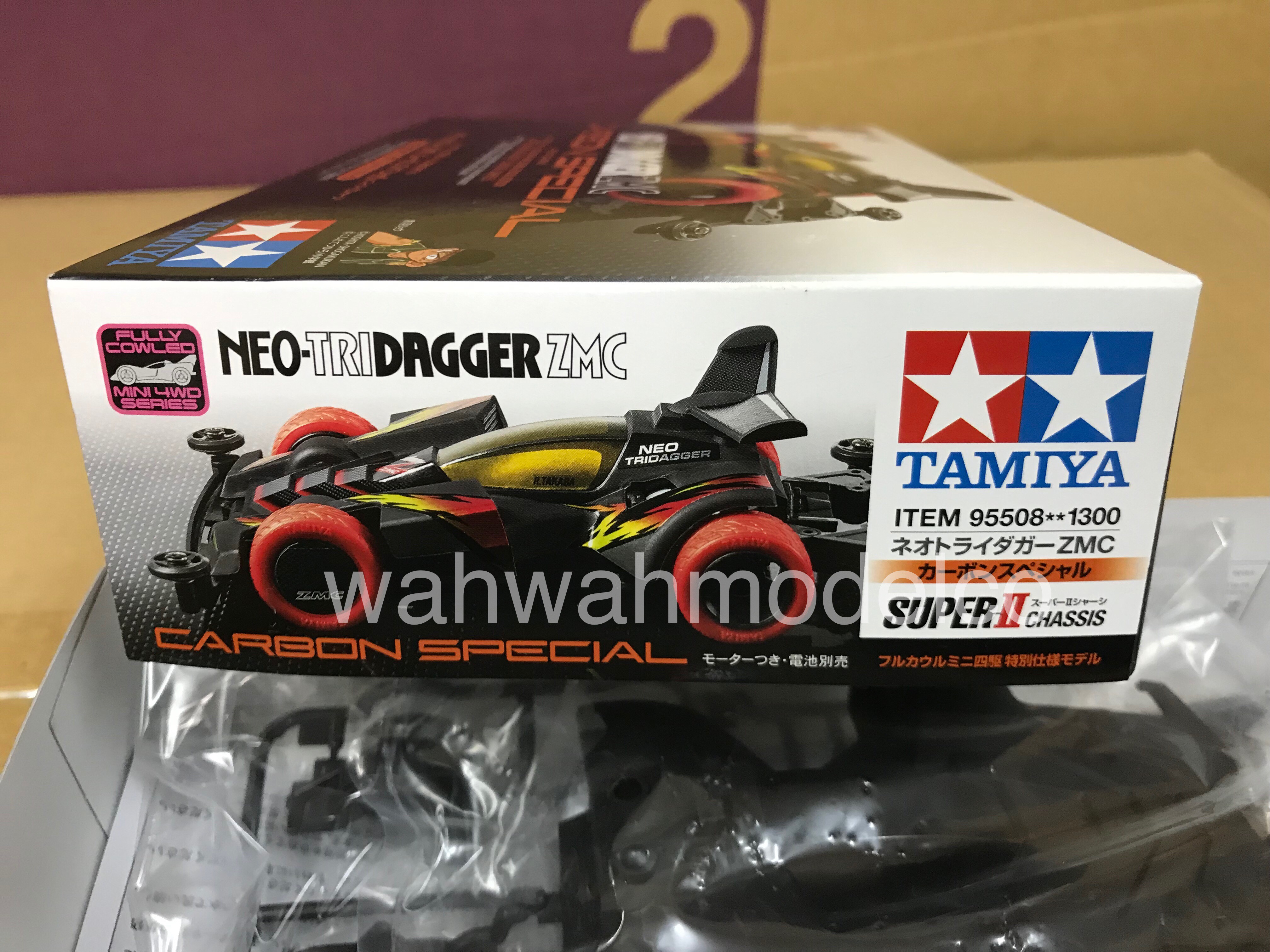 Tamiya 95508 1/32 Mini 4WD Kit Super-II Chassis Neo-Tridagger ZMC ...