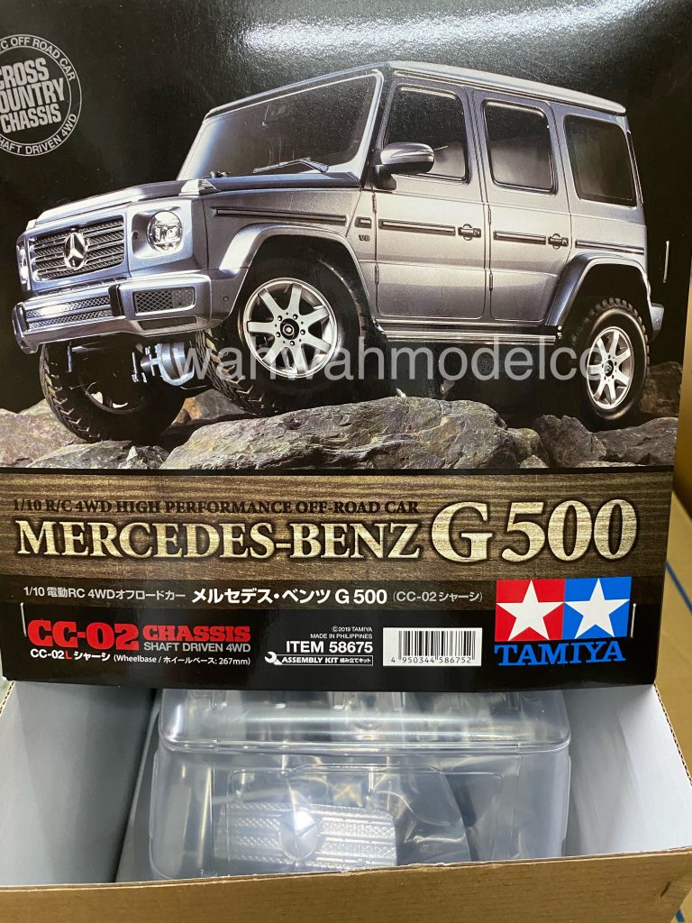 Tamiya 58675 1/10 RC 4WD Truck Kit CC02 Chassis Mercedes Benz G-Class ...