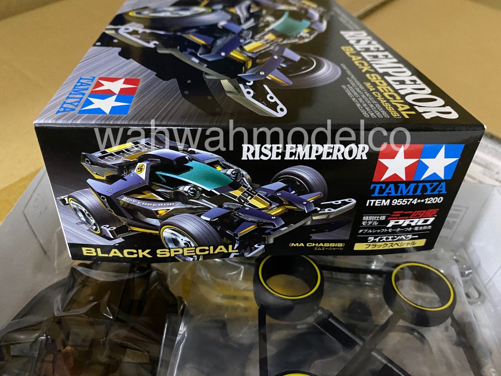 Tamiya #95565 - Hexagonite Black Special (MA chassis)