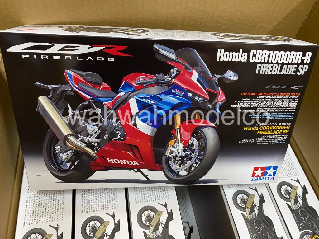Tamiya 14138 1/12 Scale Motorcycle Model Kit Honda CBR1000RR-R ...
