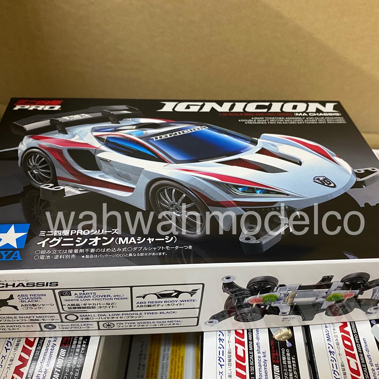 Tamiya 18657 1/32 Mini 4WD Pro Car Kit MA Chassis Ignicion Jr.