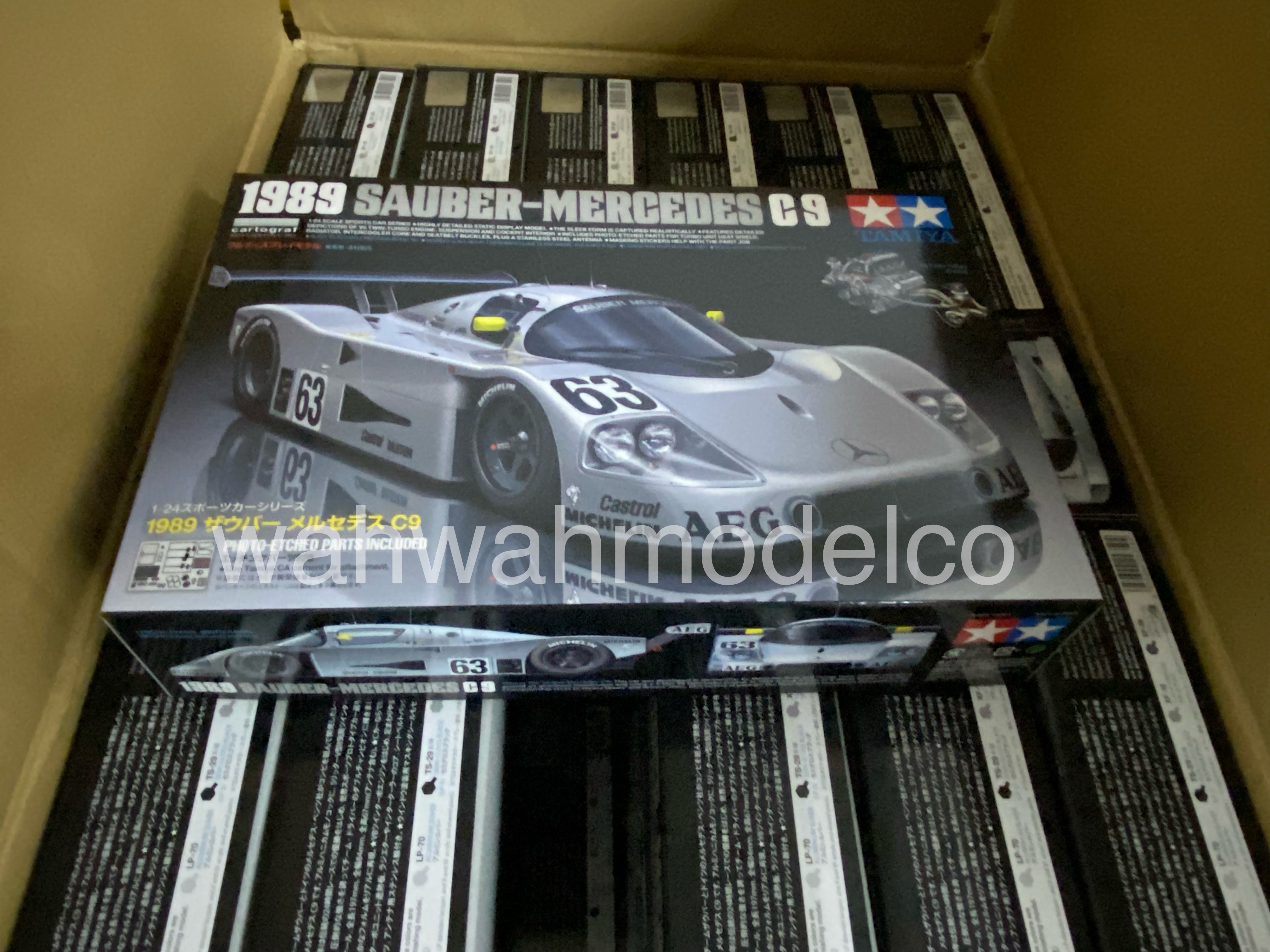Tamiya 24359 1/24 Scale Model Car Kit Sauber Mercedes Benz C9 24Hours ...