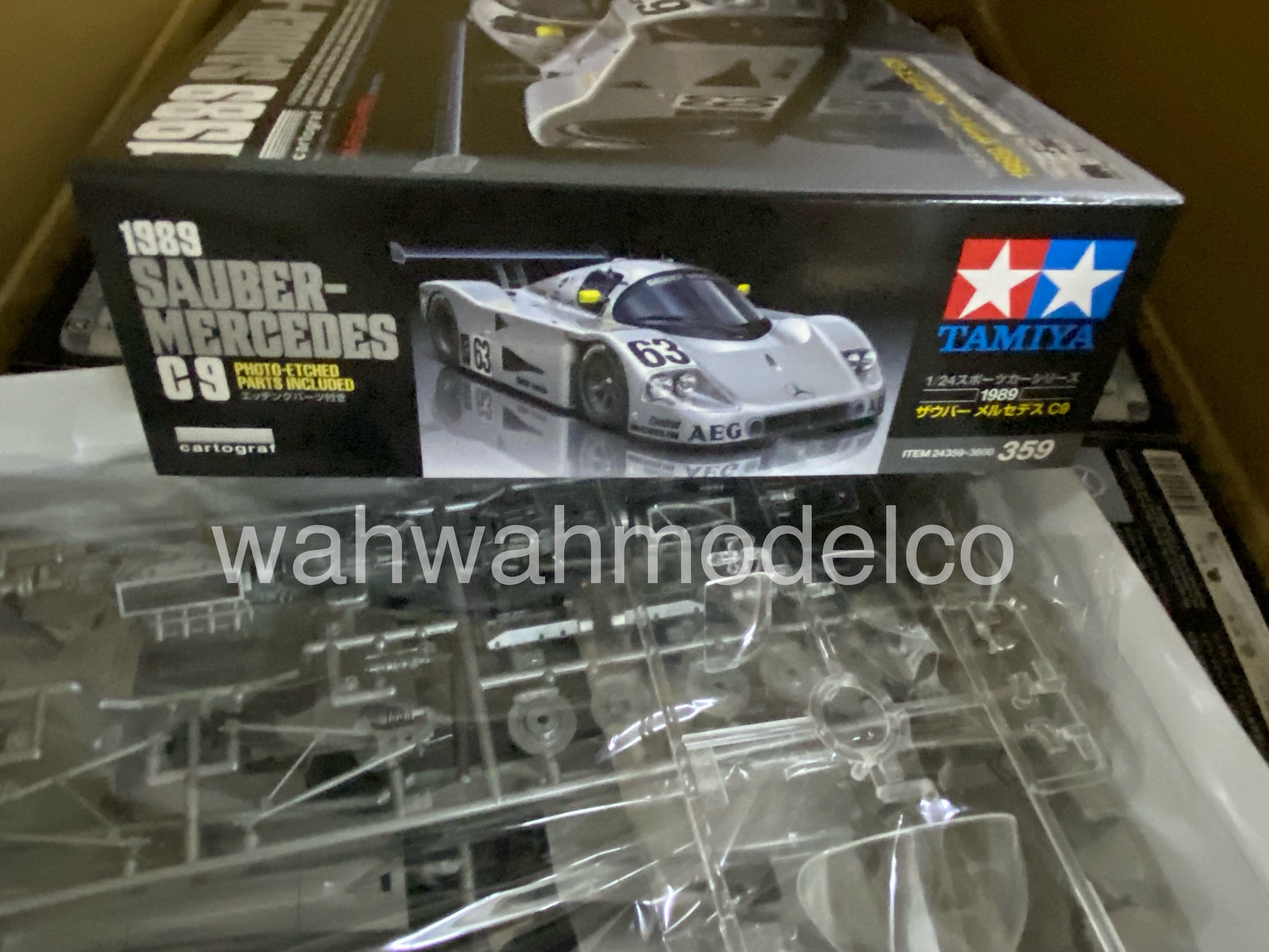 Tamiya 24359 1/24 Scale Model Car Kit Sauber Mercedes Benz C9 24Hours ...
