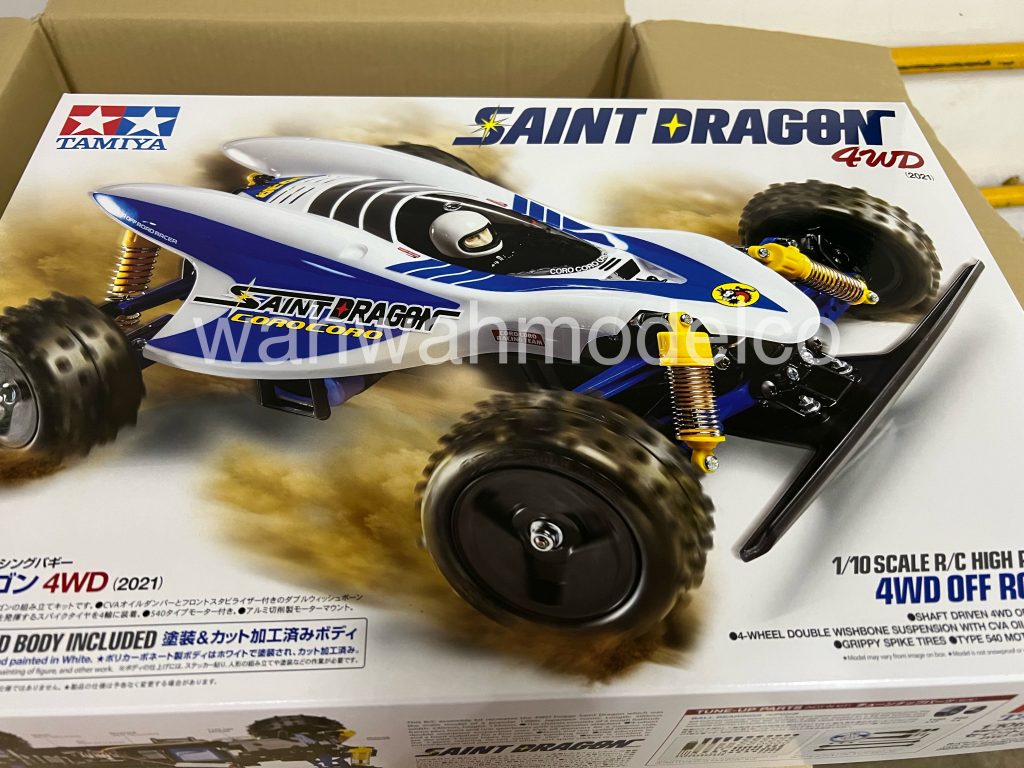 Tamiya 47459 A 1:10 Saint Dragon 2021 4WD Offroad Buggy EP Car Kit without ESC
