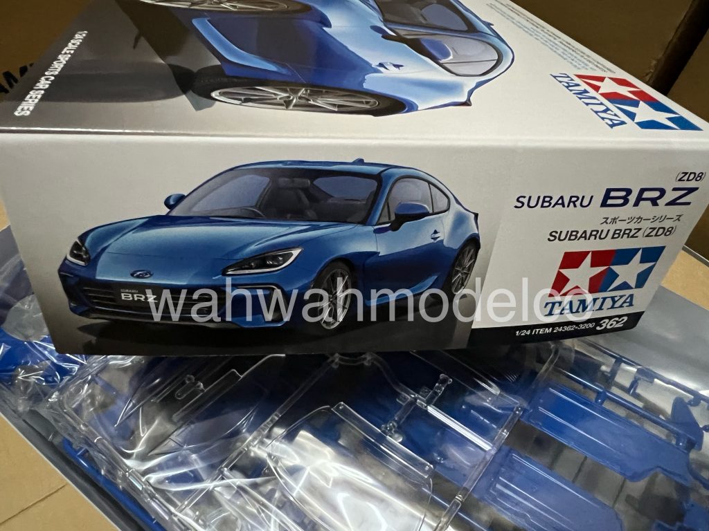 Tamiya 24362 1/24 Scale Plastic Model Sports Car Kit Subaru BRZ ZD8 2021