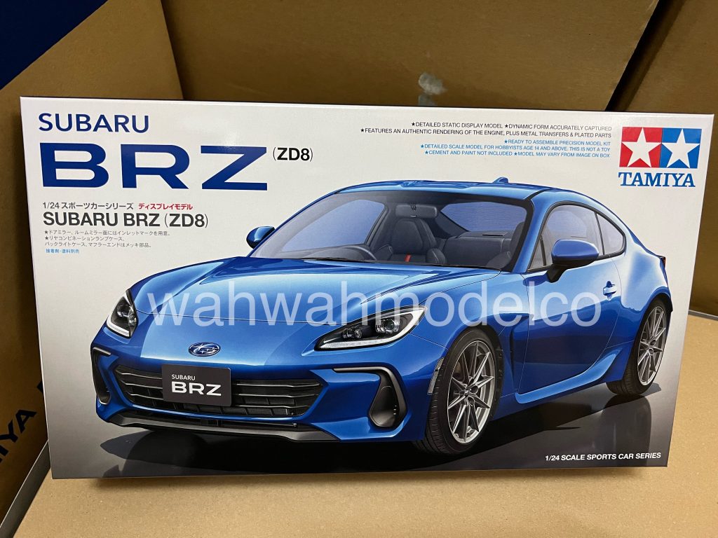 Tamiya 24362 1/24 Scale Plastic Model Sports Car Kit Subaru BRZ ZD8 2021