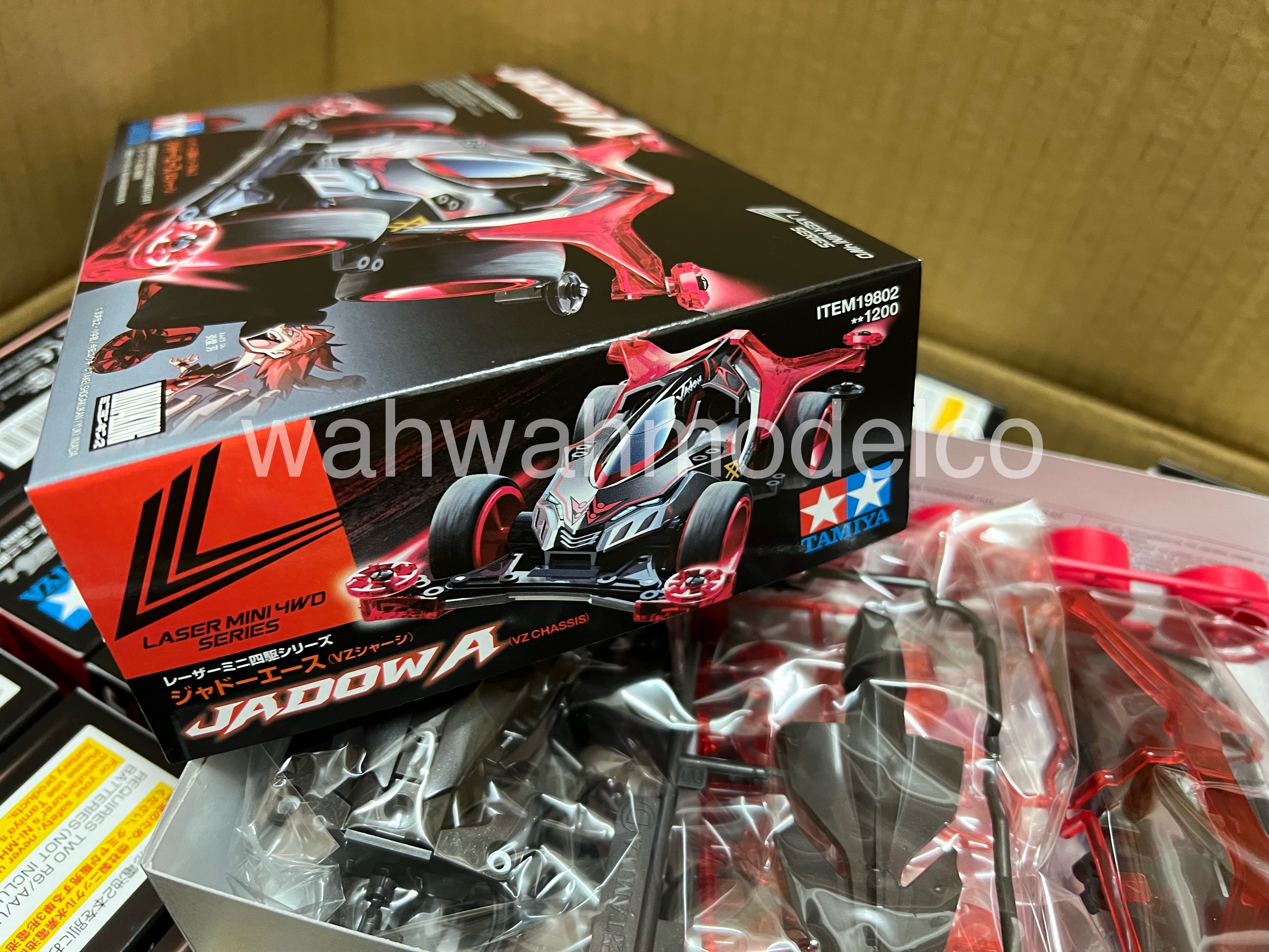 Tamiya 19802 1/32 Mini 4WD Model Car Kit VZ Chassis JR Jadow A Mini4 King