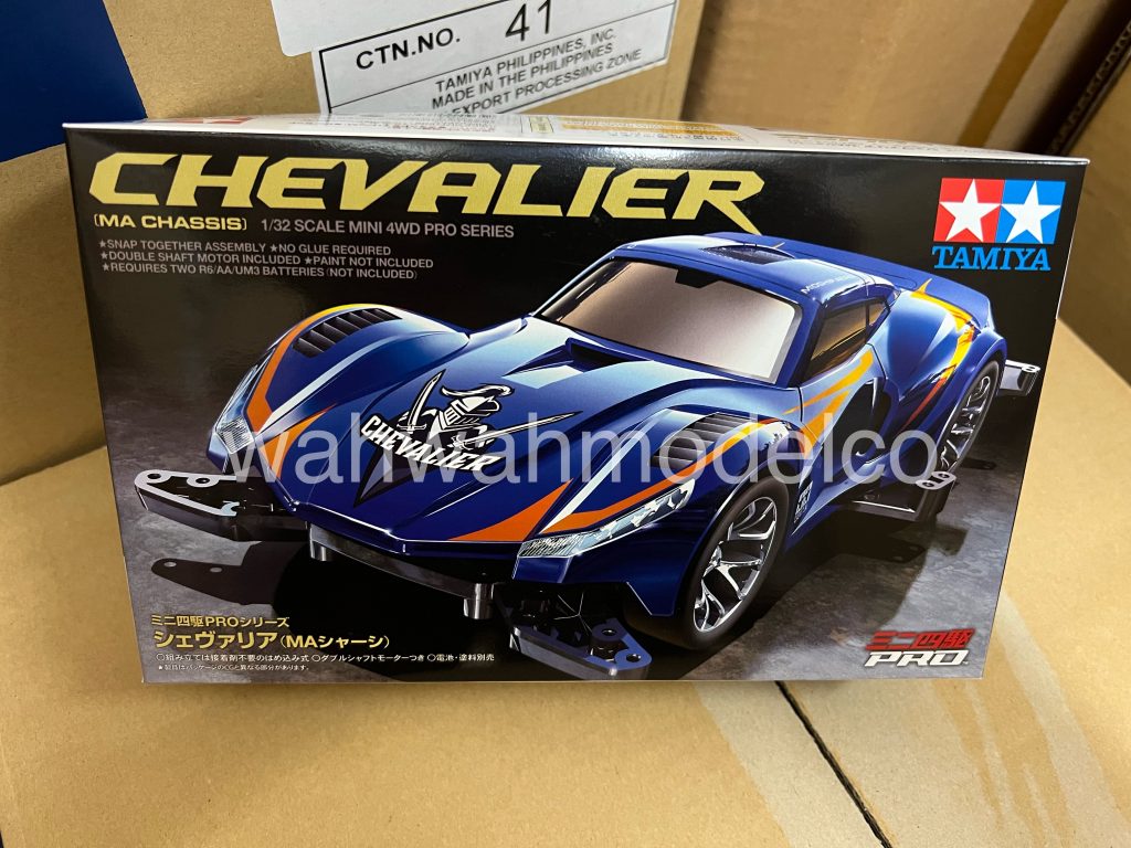 Tamiya 18658 1/32 Scale Mini 4WD Pro Car Kit MA Chassis Chevalier Jr.