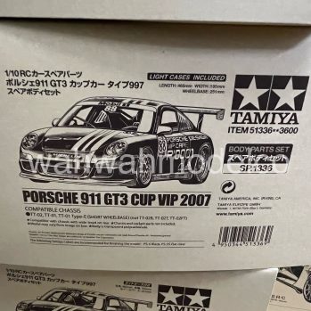 Tamiya 51336 - 1/10 Porsche 911 GT3 CUP VIP 07 Body Set