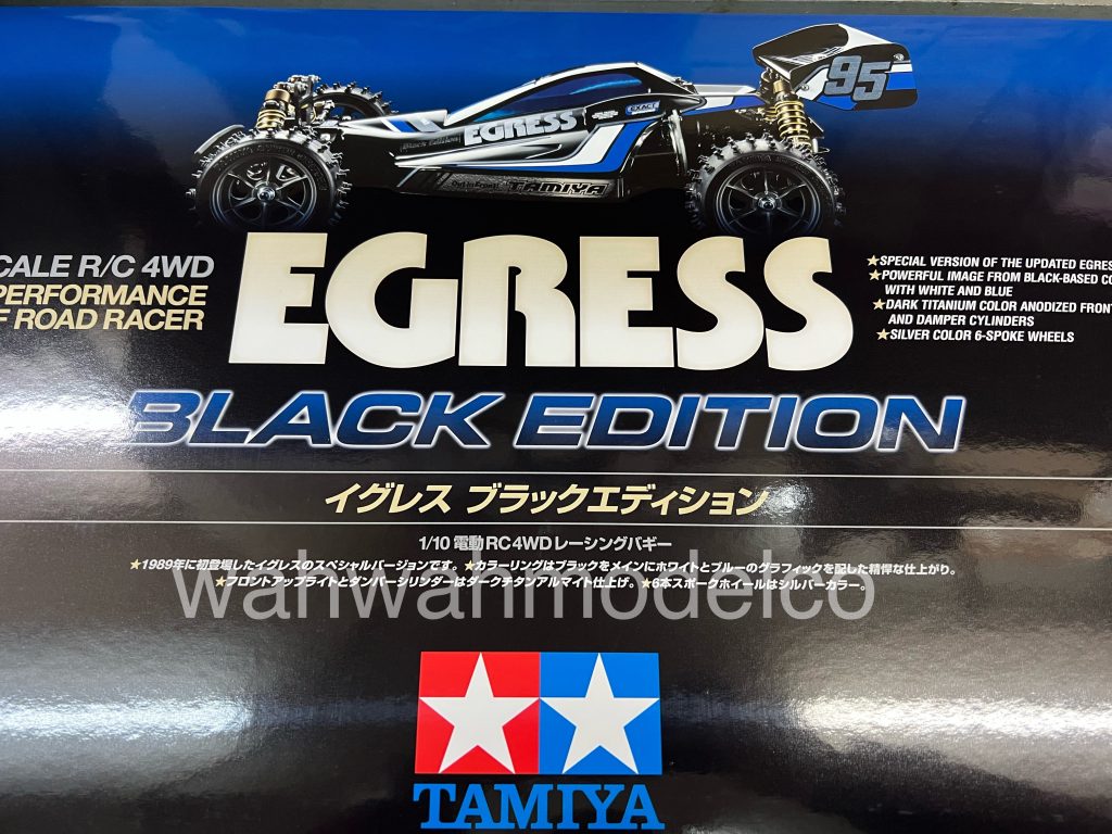 Tamiya 47489 - 1/10 Egress Black Edition