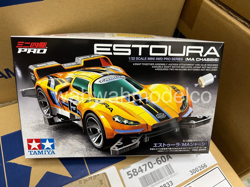 Tamiya 18659 1/32 Scale Mini 4WD Pro Car Kit MA Chassis Estoura Jr.