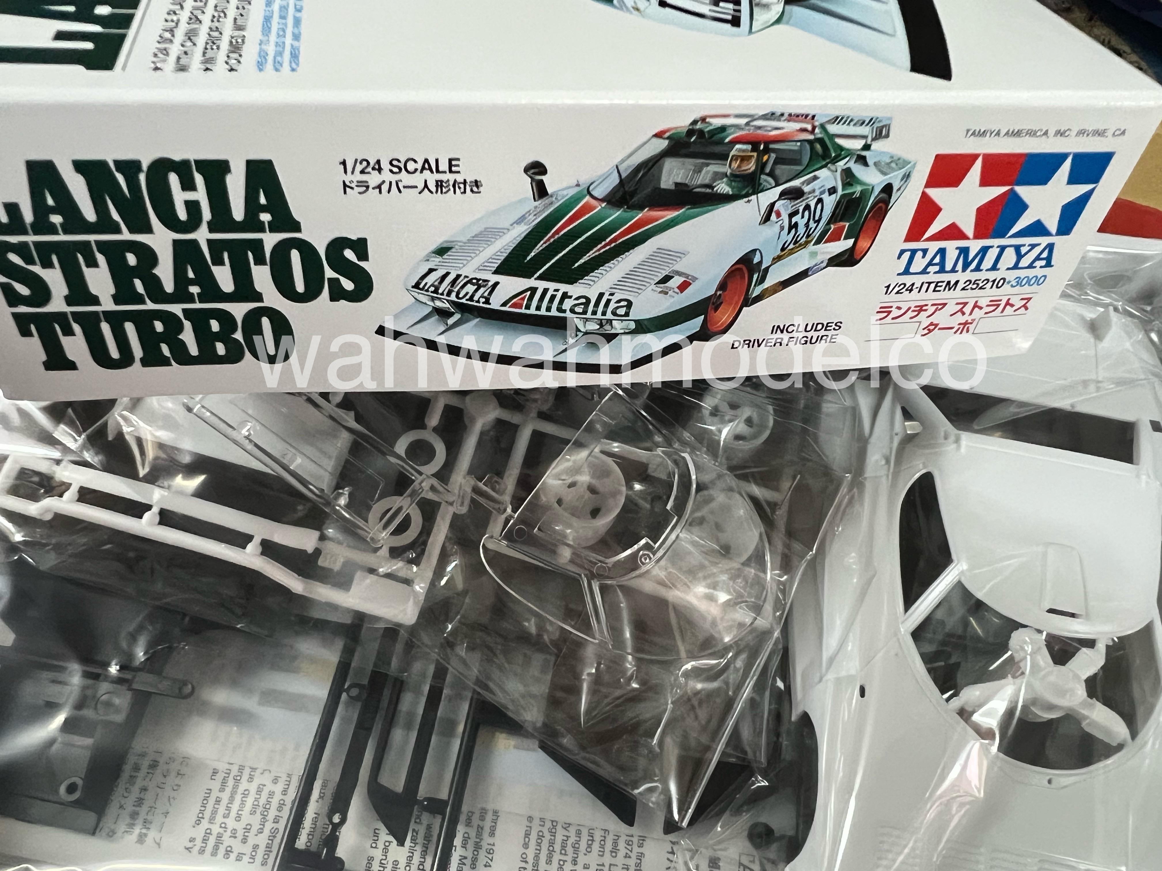 Tamiya 25210 1/24 Scale Model Car Kit Lancia Stratos Turbo Gr.5 ...