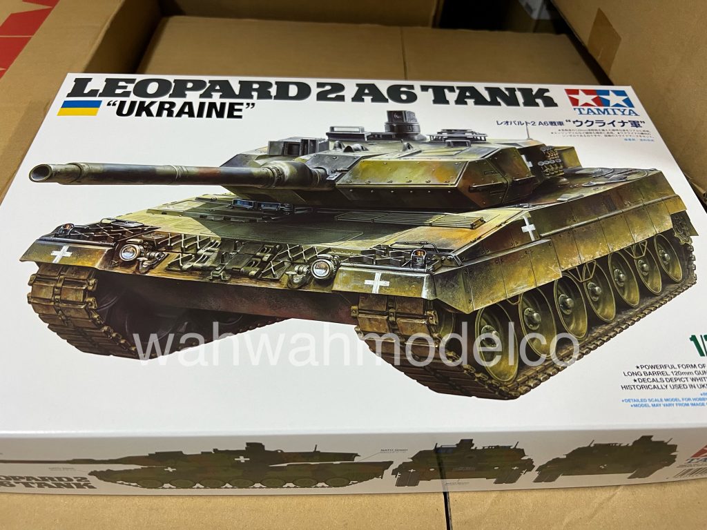 Tamiya 25207 - 1/35 Leopard 2 A6 Tank Ukraine