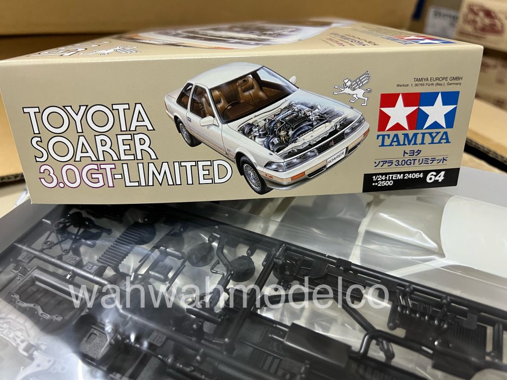 Tamiya 24064 1/24 Scale Model Sports Car Kit Toyota Soarer 3.0GT ...