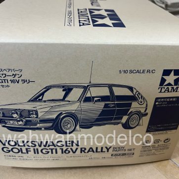 Tamiya 51706 1/10 RC Car VW Golf II GTI 16V Rally Body Parts Set (BOX VER.)