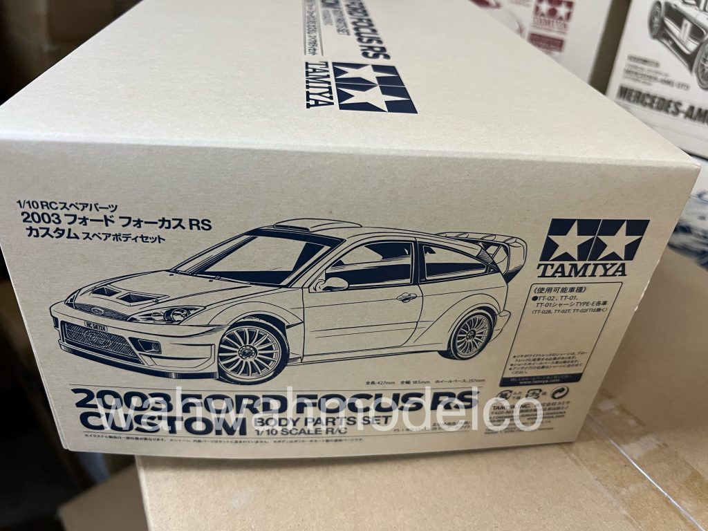 Tamiya 51718 1/10 RC Touring Car Ford Focus RS Custom Spare Body Parts ...