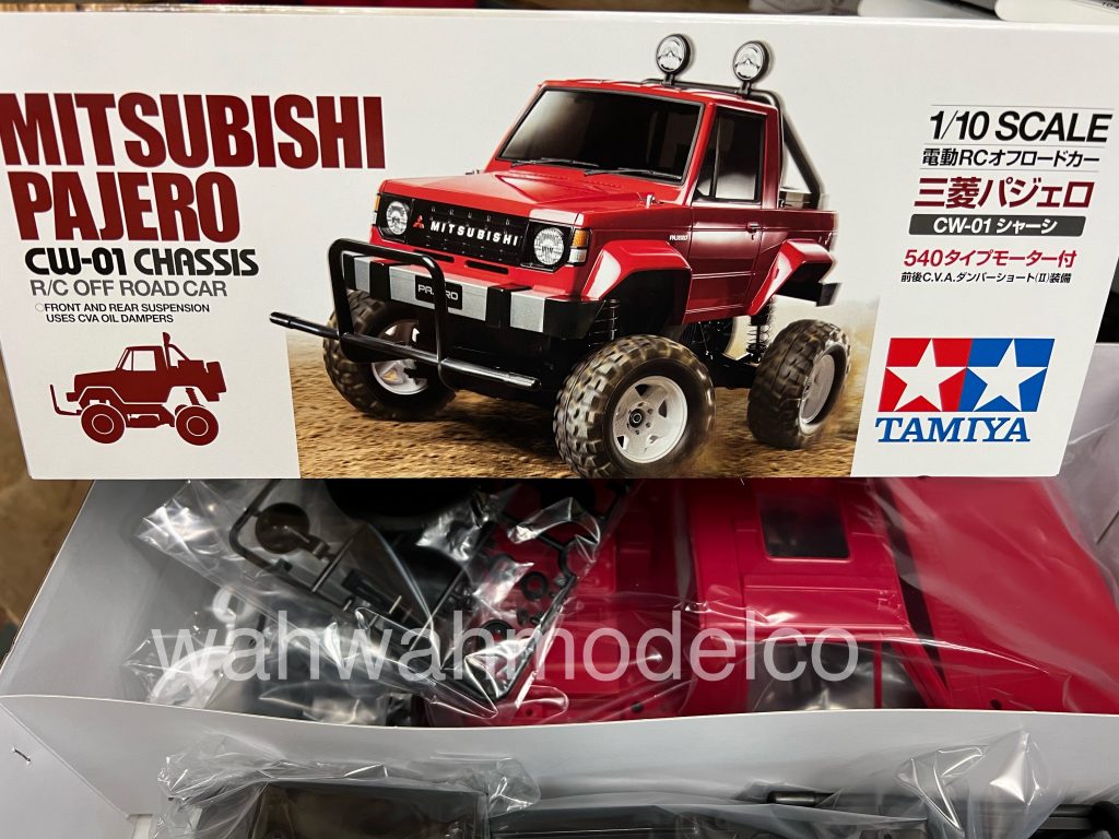 Tamiya 58727 1/10 RC Off Road Car Kit CW-01 Chassis Mitsubishi Pajero ...