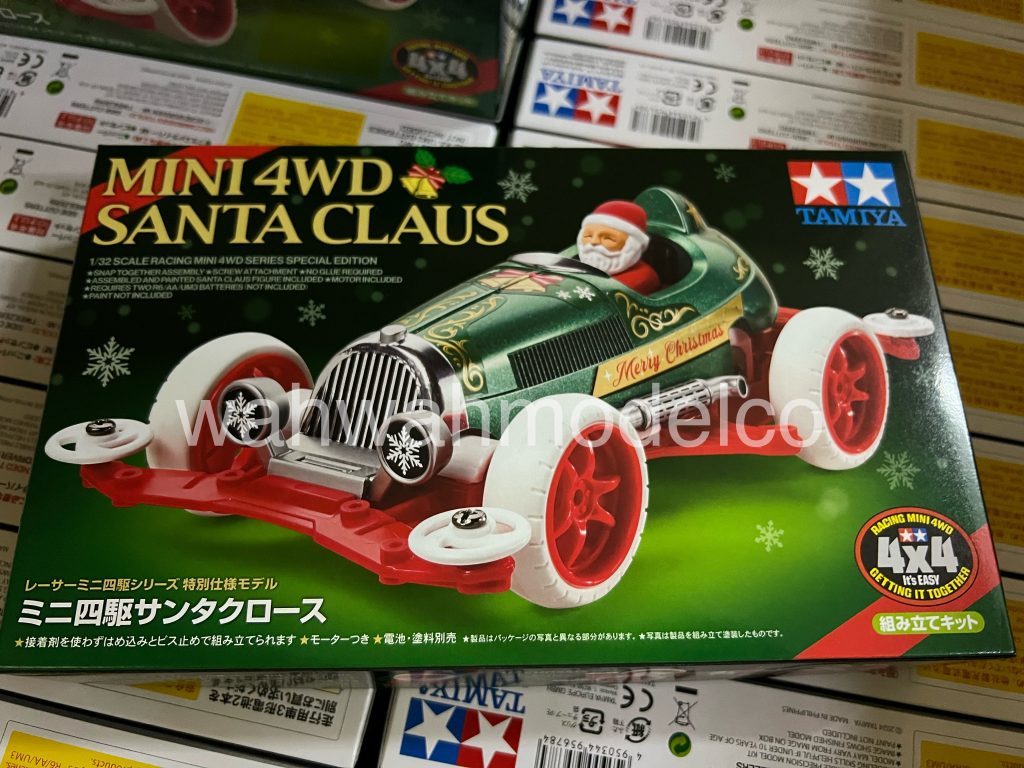 Tamiya 95678 1/32 Mini 4WD Car Kit VS Chassis Jr Santa Claus Christmas ...