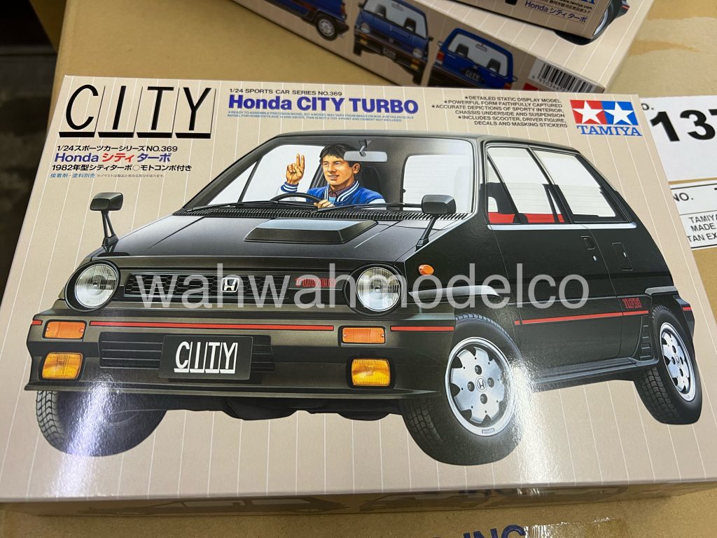 Tamiya 24369 1/24 Scale Model Sport Car Kit Honda City Turbo w ...