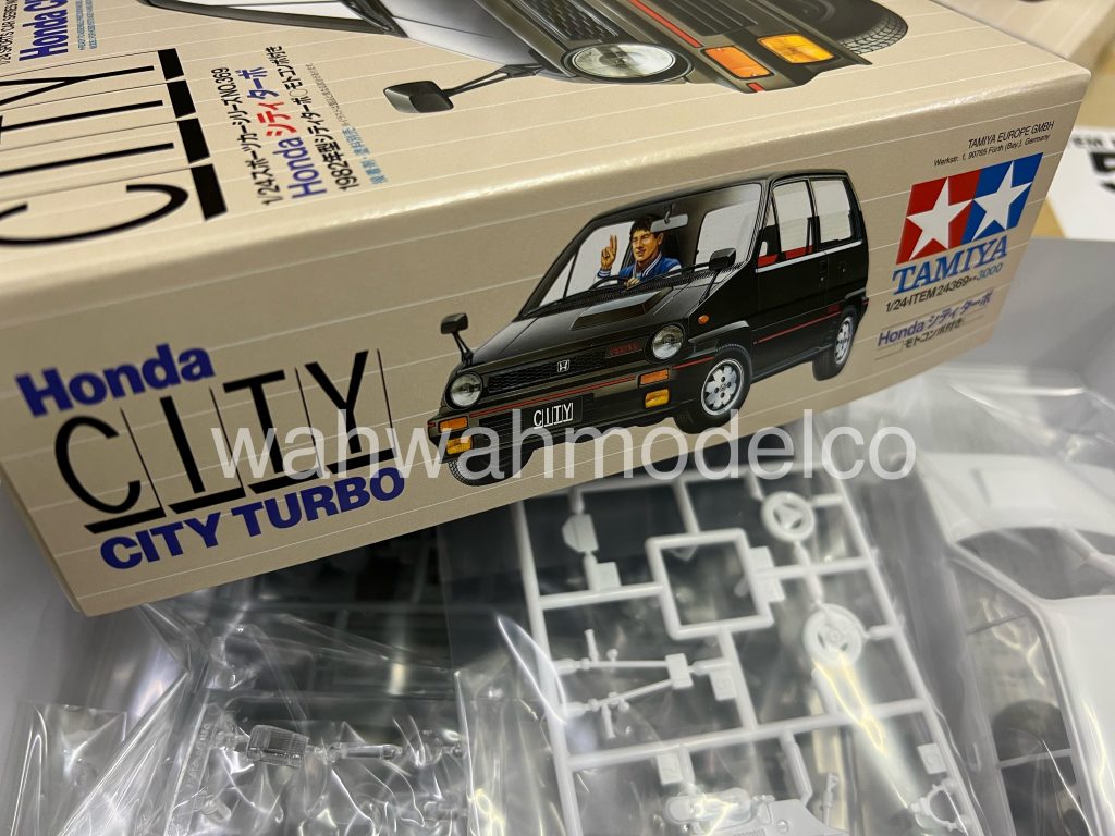 Tamiya 24369 1/24 Scale Model Sport Car Kit Honda City Turbo w ...