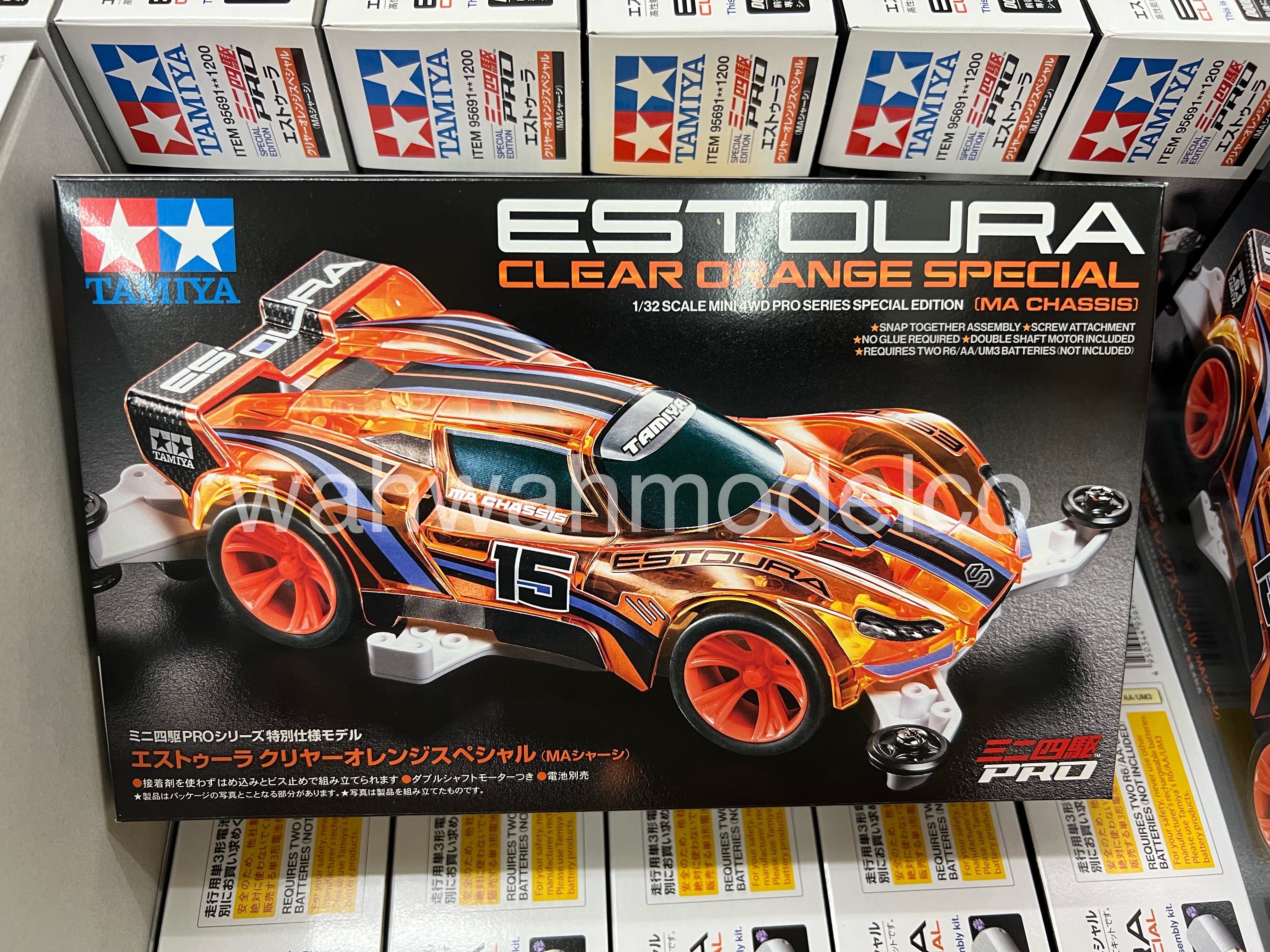 Tamiya 95691 - Jr Estoura Clear Orange Special (MA Chassis)